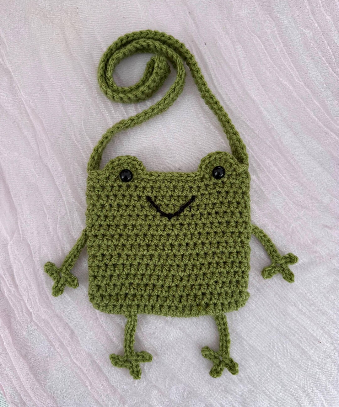 Frog Kids Bag - Crochet Pattern - Digital Download - Etsy