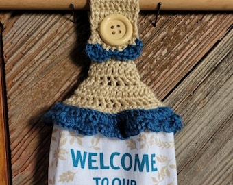 CROCHET Pattern X Tree Towel Topper Pattern English PDF - Etsy