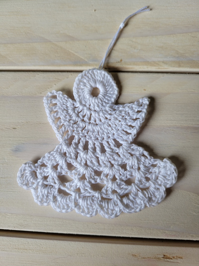 Angel Pdf Pattern. Thread Crocheted - Etsy