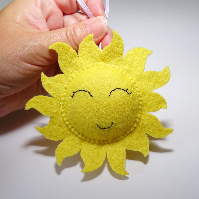 Felt Sun - Etsy