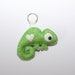 Wool Felt Chameleon Keychain, Chameleon Keychain, Keyring, Key Holder ...