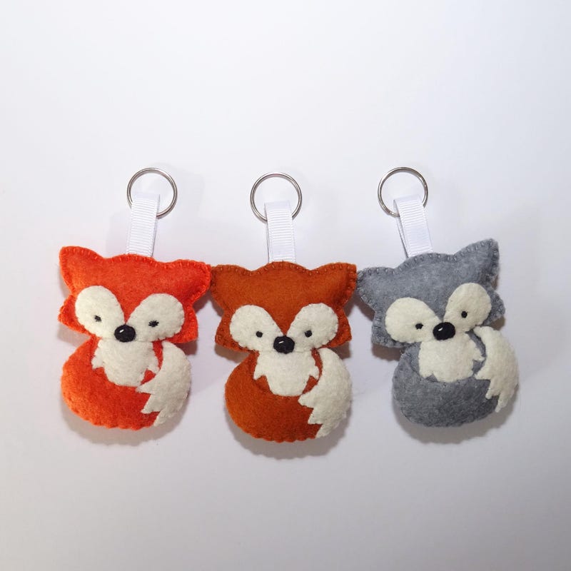Felt Fox - Etsy