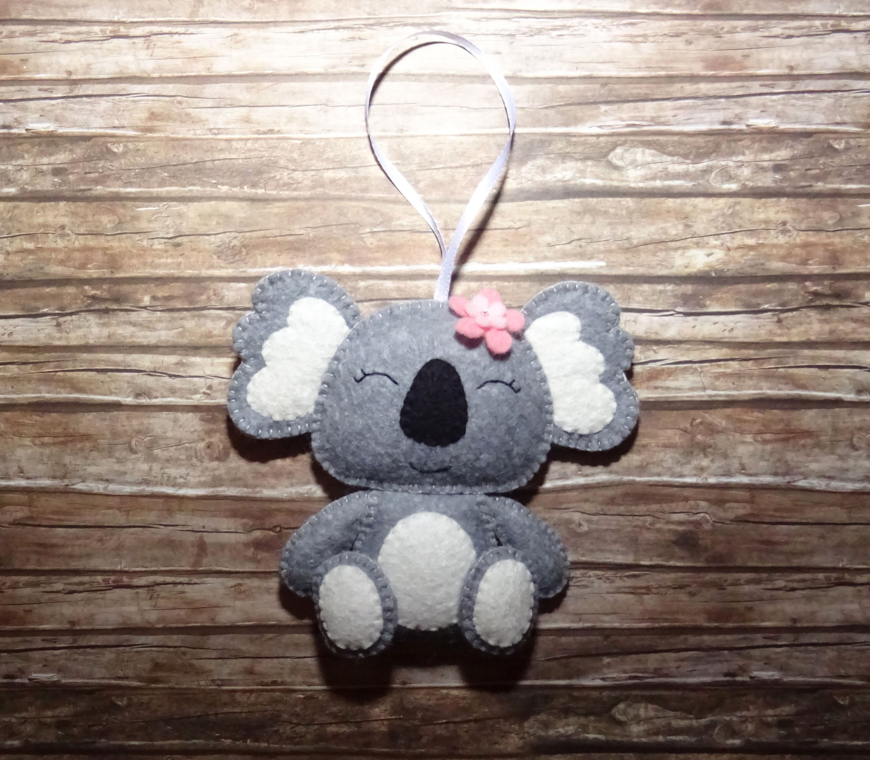Koala Ornament Wool Felt Koala Ornament Koala Bear Koala - Etsy