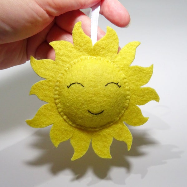 Felt Sun - Etsy