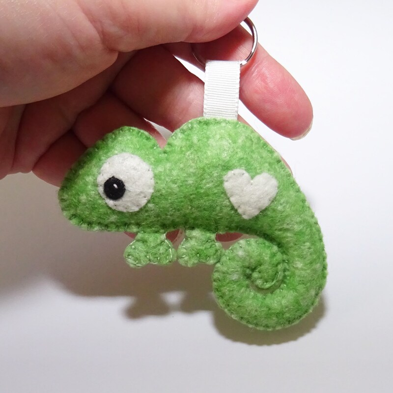 Felt Key Chain - Etsy
