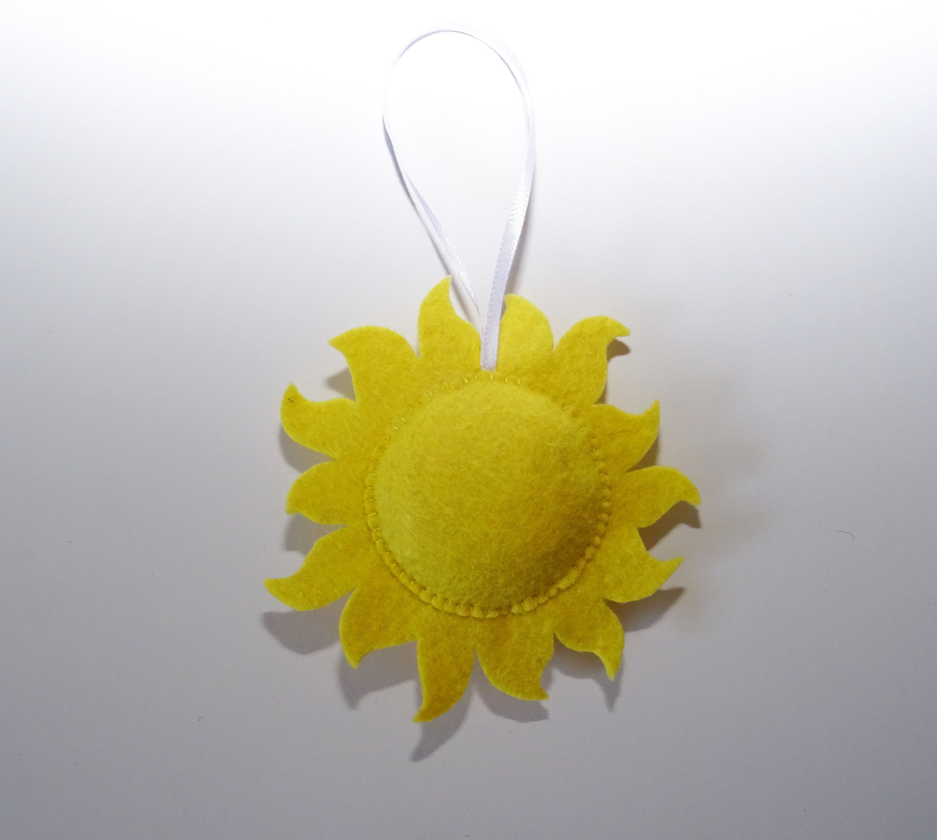 Sun Ornament, Wool Felt Sun, Gift, Home Decor, Nursery Decor, Sun ...