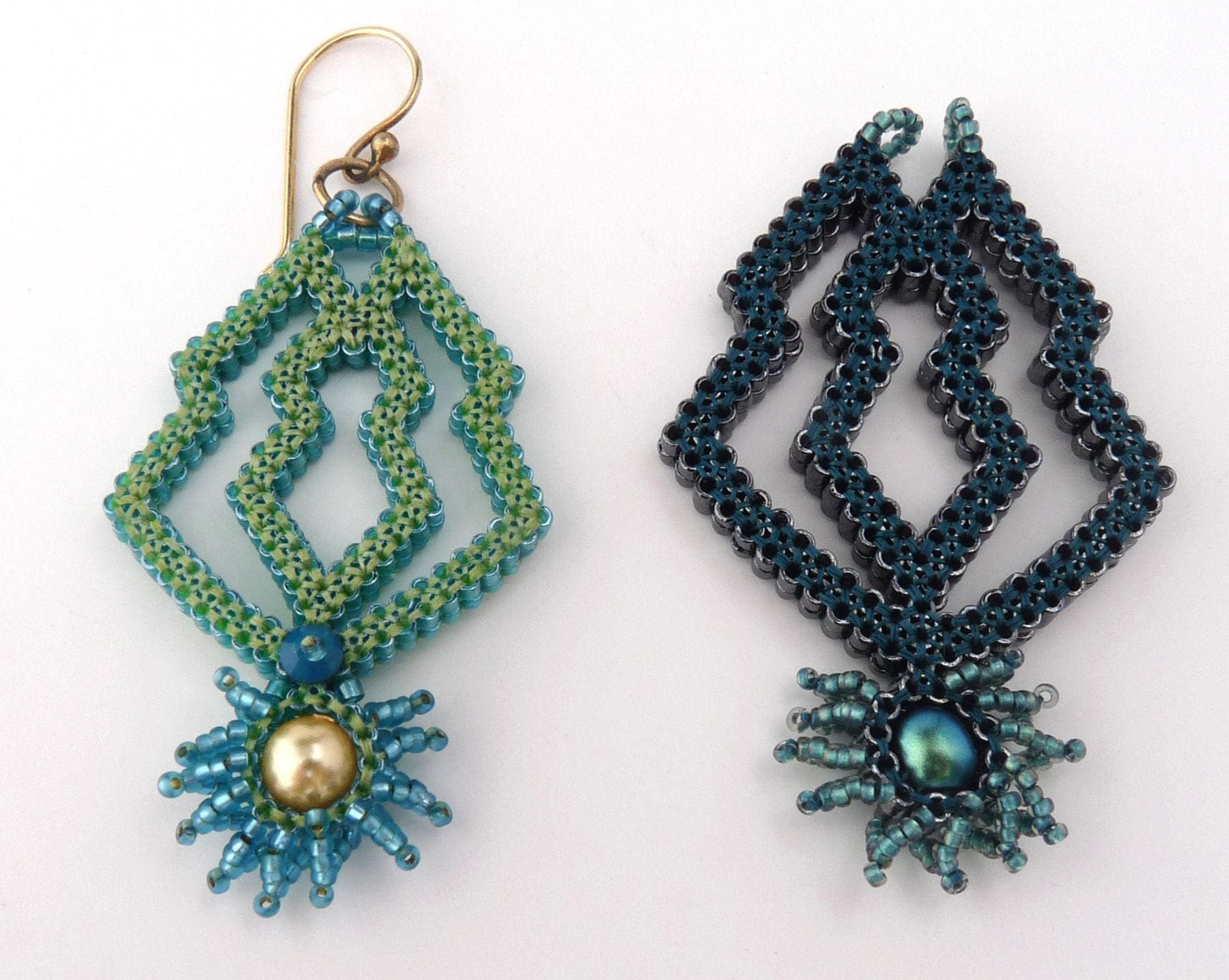 TUTORIAL - Mayan Earrings - Etsy