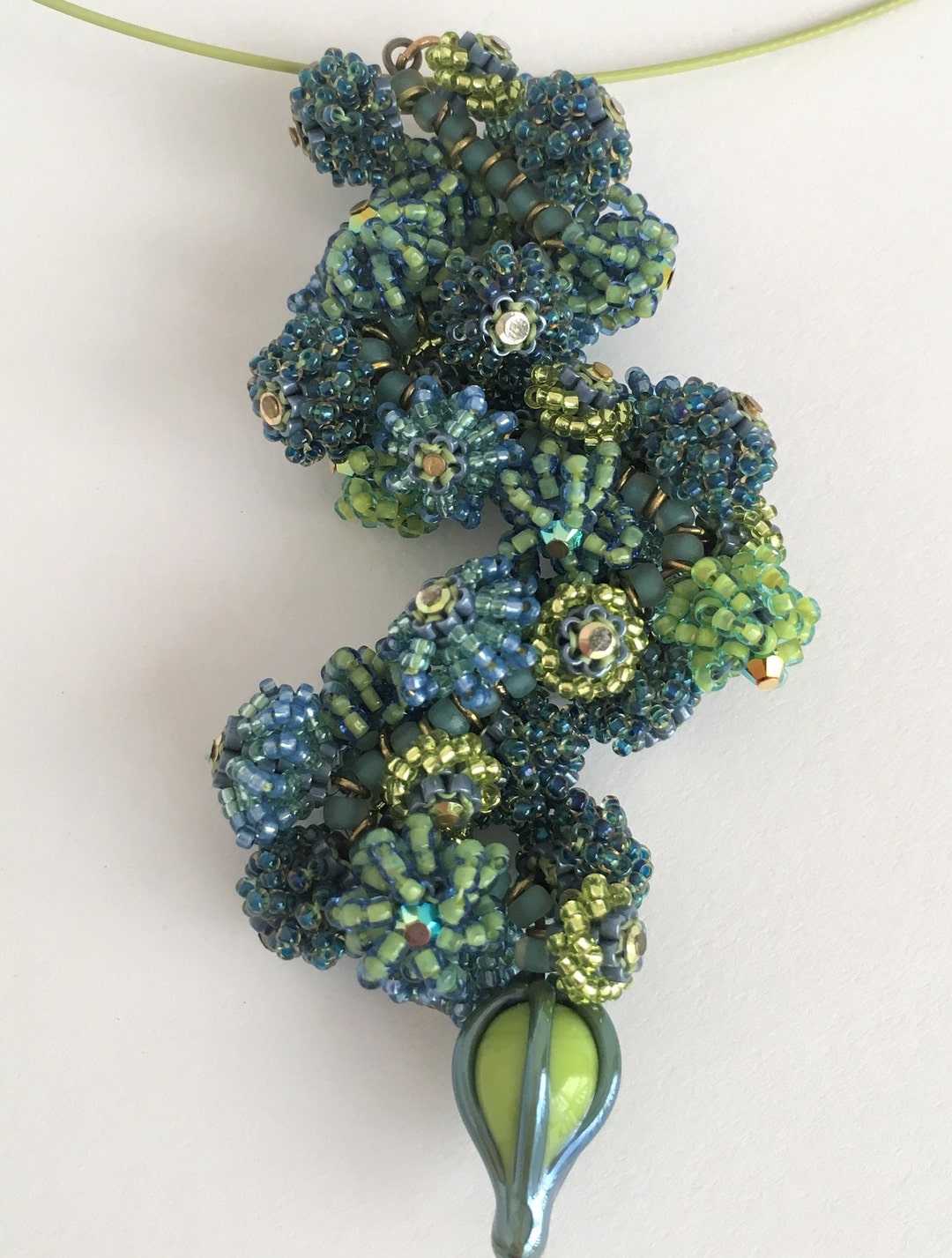 TUTORIAL - Spiral Cluster Pendant - Etsy