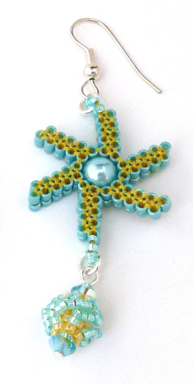 TUTORIAL - Starburst Earrings - Etsy