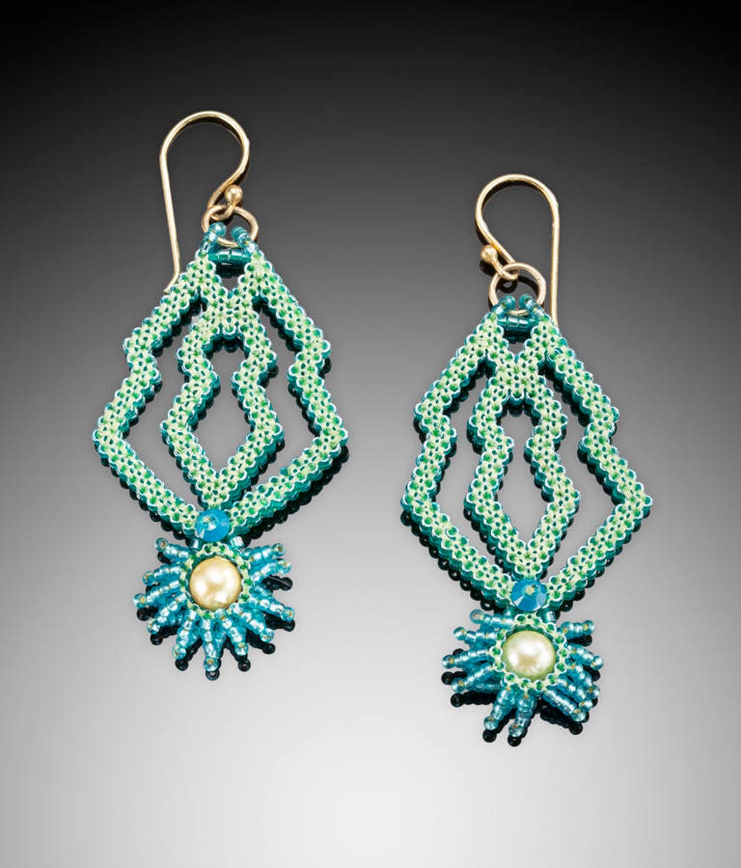 TUTORIAL - Mayan Earrings - Etsy