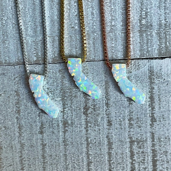 California Necklace - Etsy