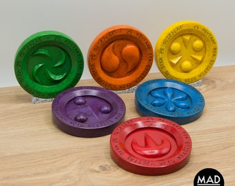 The Legend of Zelda Ocarina of Time oot I Badge Set medallions - Etsy