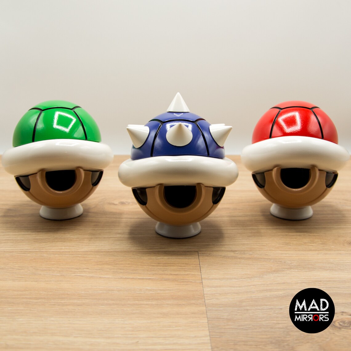 SET of 3 Massive Mario Kart Shells to Upgrade Your TV Cabinet - Etsy