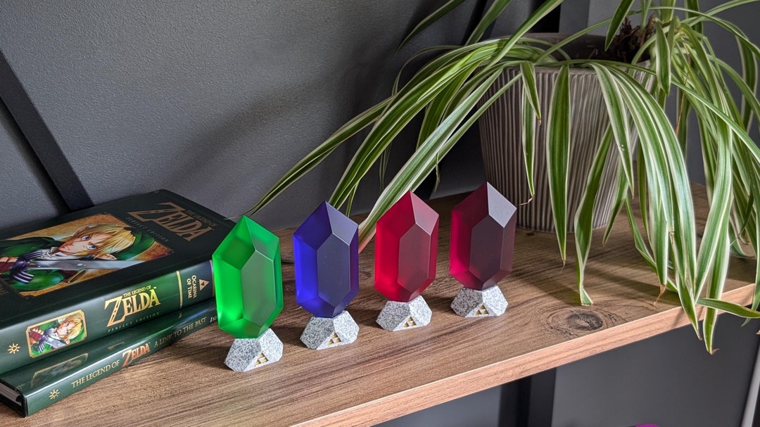 Rupee Zelda: Ocarina of Time With Frosted Effect - 10 Colors Available ...