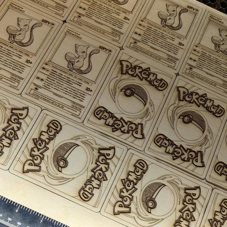 Engraved Charizard Card With Premium Finish. Multi-layer Laser ...