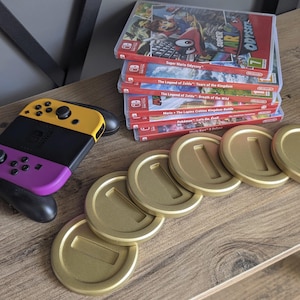Super Mario Coin Geek Replica – Resin Collector Coin – Ultimate Gift ...