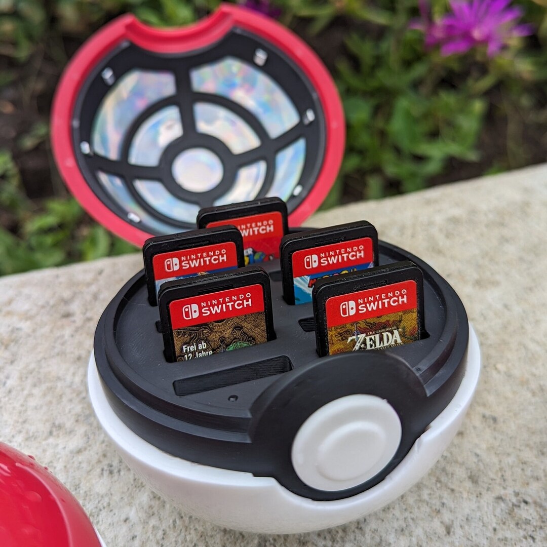 Resin Pokeball Nintendo Switch Storage or Geek Decoration - Etsy
