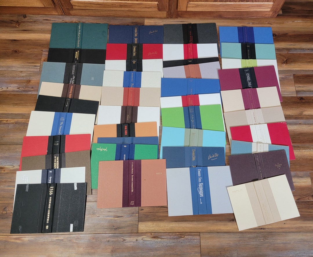 Lot of 40 Deconstructed Book Covers for Crafts lot A - Etsy