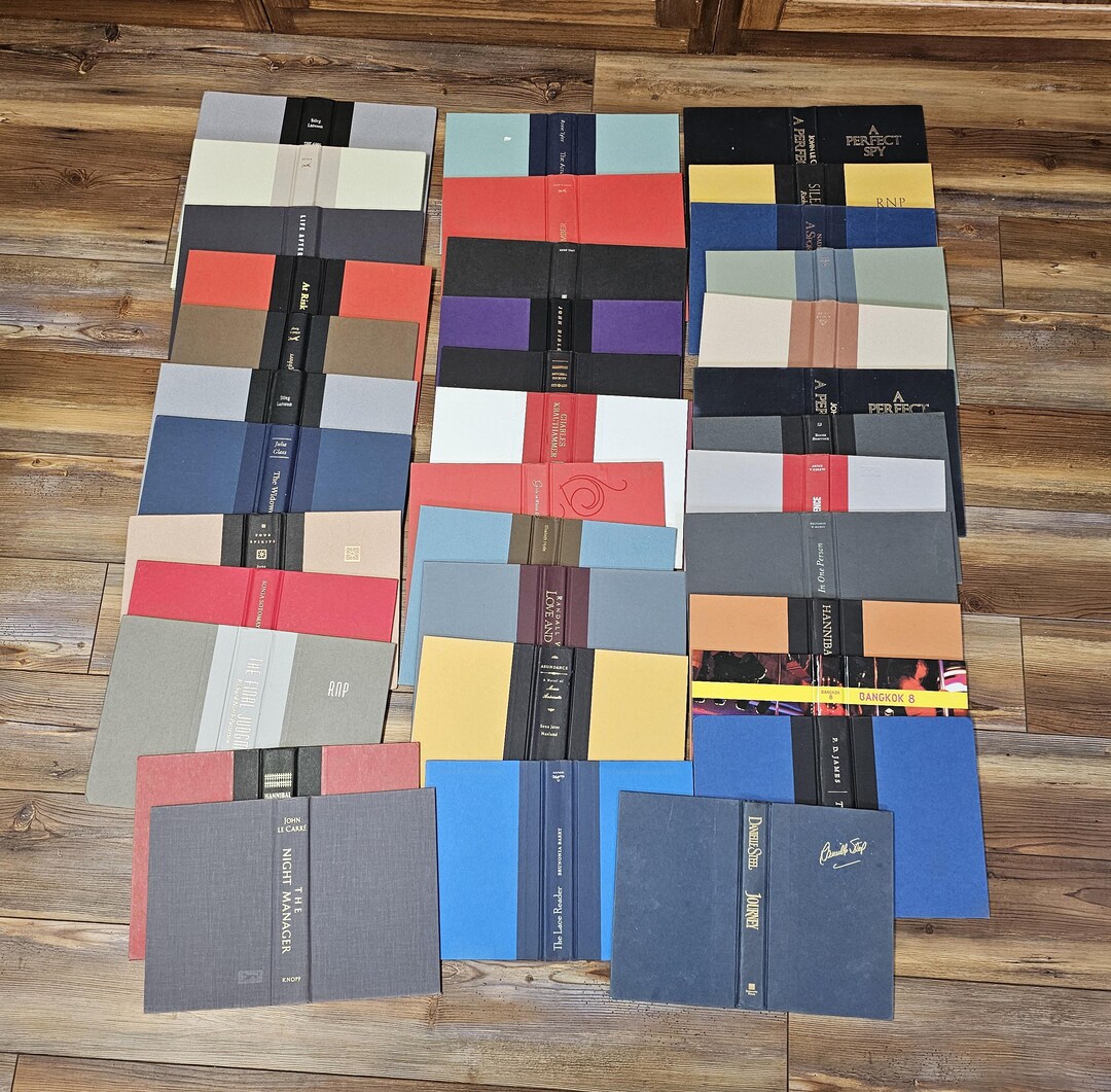 Lot of 40 Deconstructed Book Covers for Crafts - Etsy