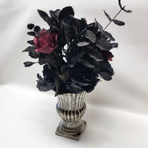 Large Funeral Floral Arrangement & Coffin Skeleton Halloween Décor ...