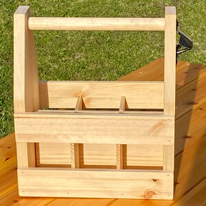 Beer Caddy, Beer Tote, Beer Crate, Beer Box, Groomsmen Gift, Fathers ...