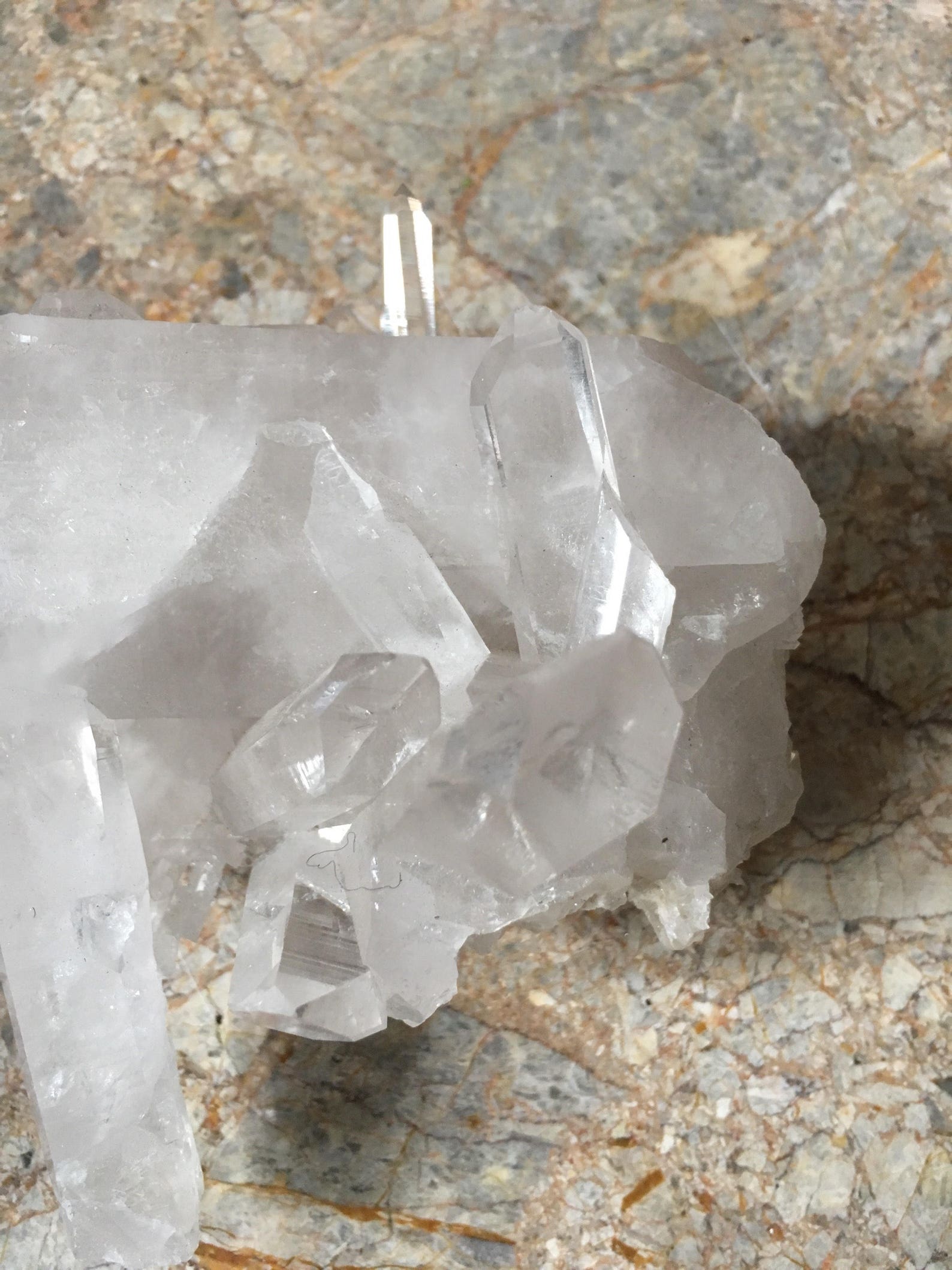 Natural Rock Quartz Crystal Point Cluster Master Healer - Etsy