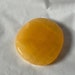 Orange Calcite Palmstone Reiki Healing Crystalsmooth Stone - Etsy