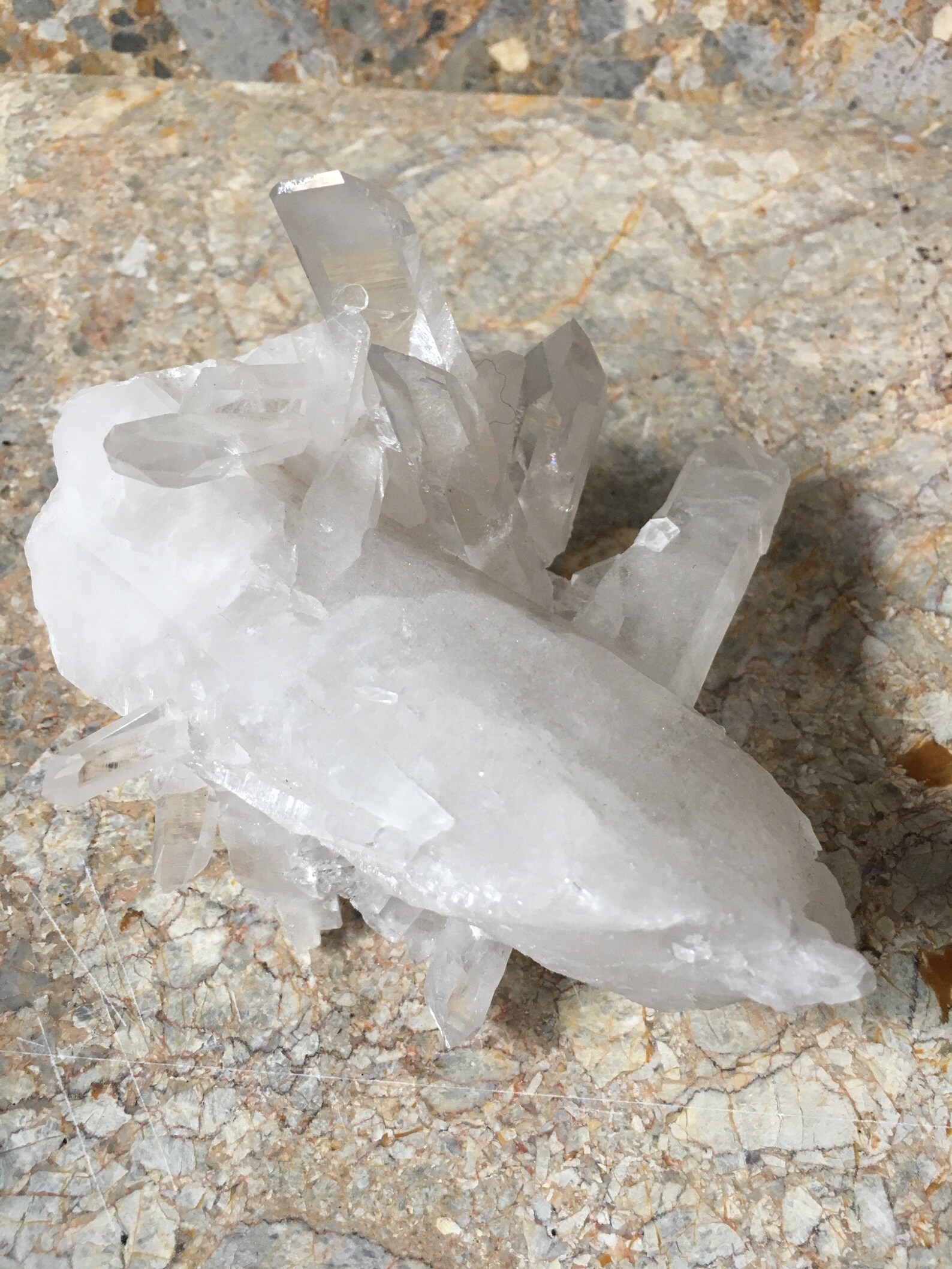 Natural Rock Quartz Crystal Point Cluster Master Healer - Etsy