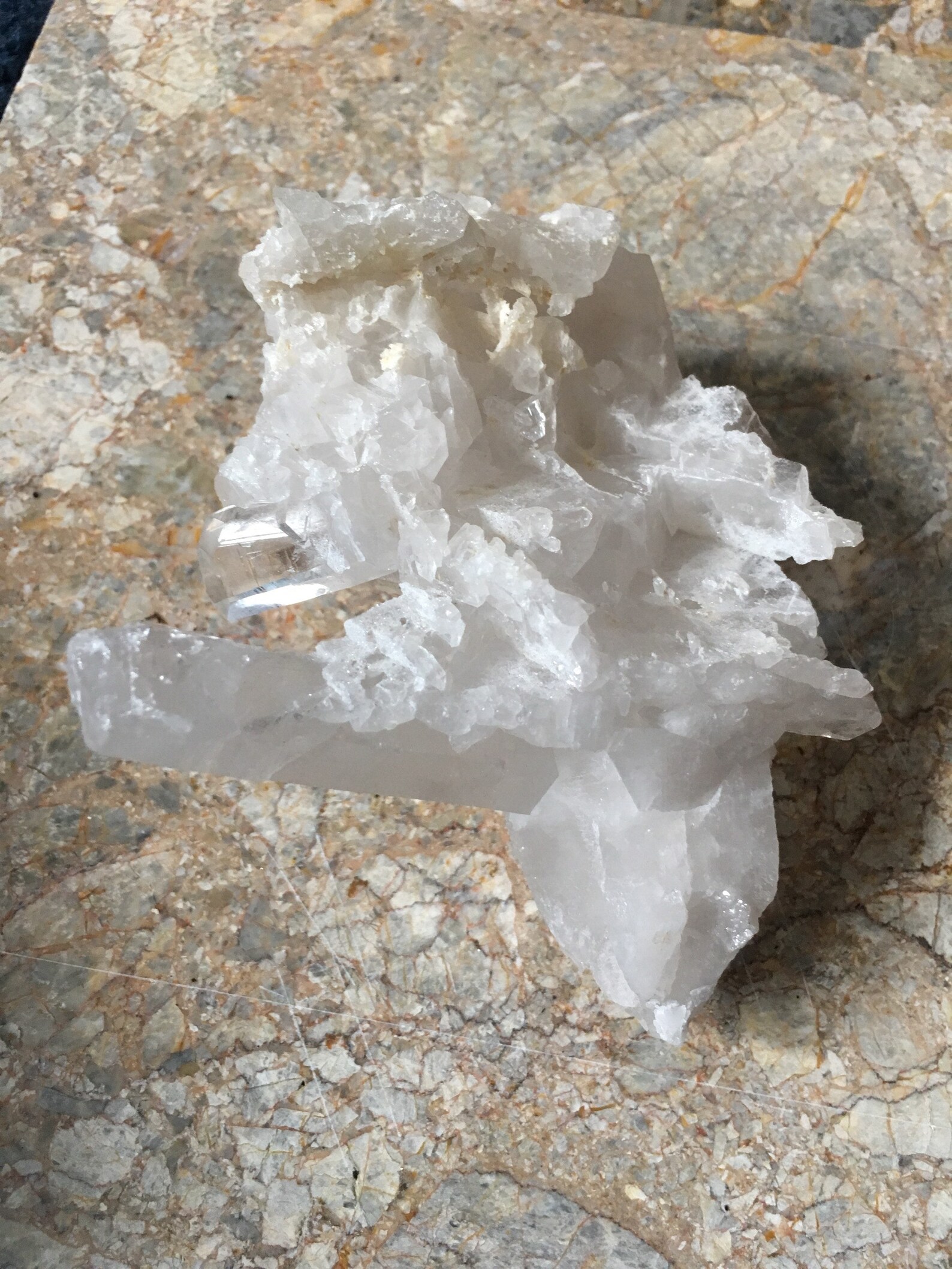 Natural Rock Quartz Crystal Point Cluster Master Healer | Etsy