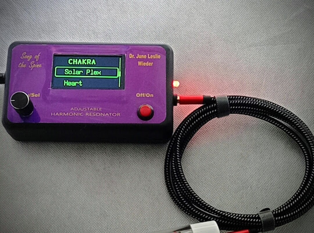 Sound Vibration Therapy Machine for Spine, Chakra, Brainwaves, Organ ...