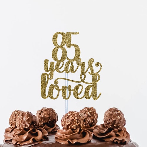 85 Years Blessed & Loved 85th Birthday 85th Birthday 85 - Etsy