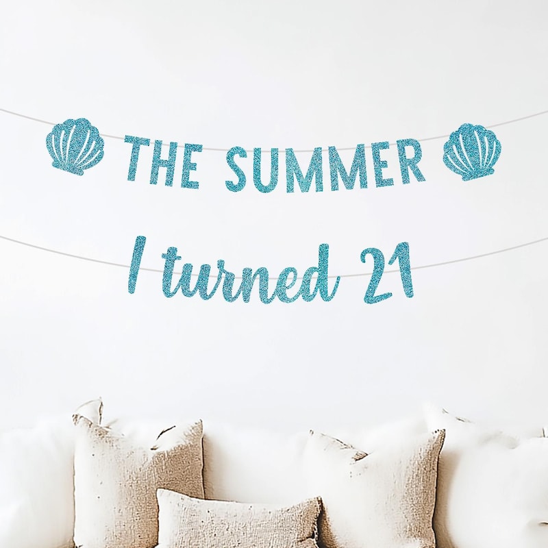 Costal Birthday Banner - Etsy