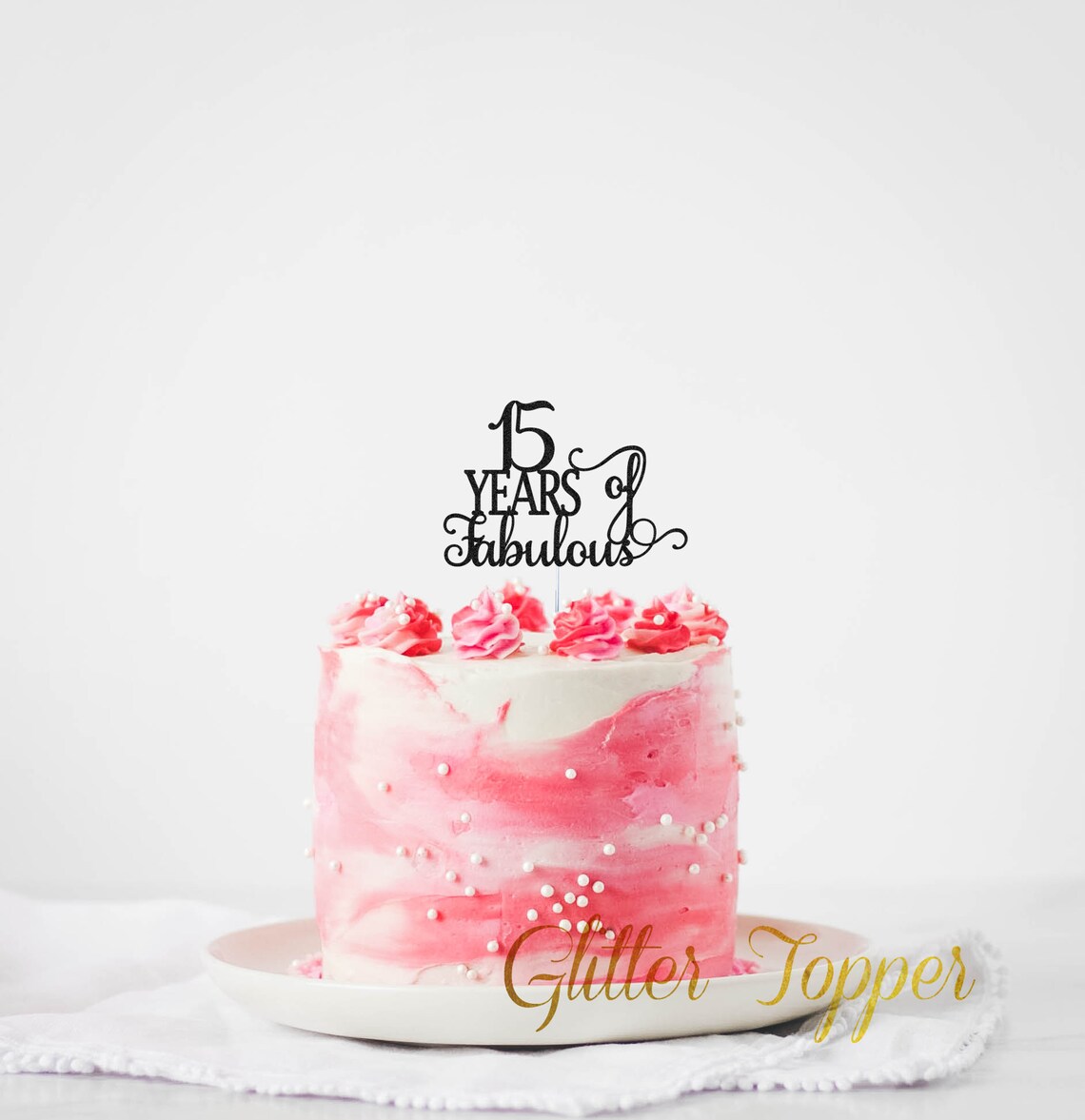 15 Years of Fabulous 15th Birthday 15th Birthday 15 Cake - Etsy