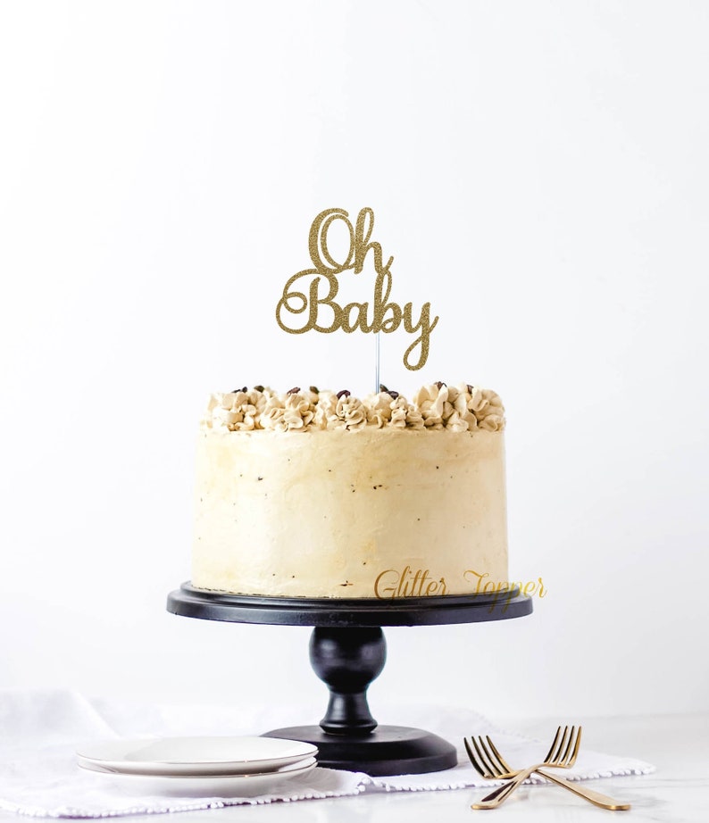 Oh Baby Cake Topper Cake Topper Baby Shower Cake Topper | Etsy