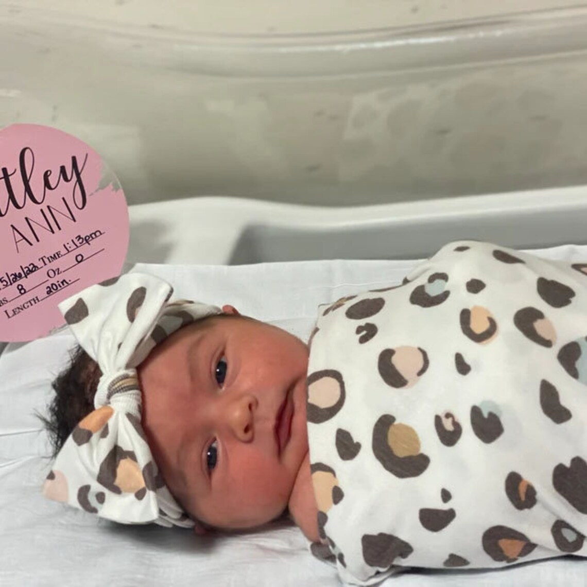 Acrylic Birth Announcement Sign Birth Stats Sign Newborn - Etsy