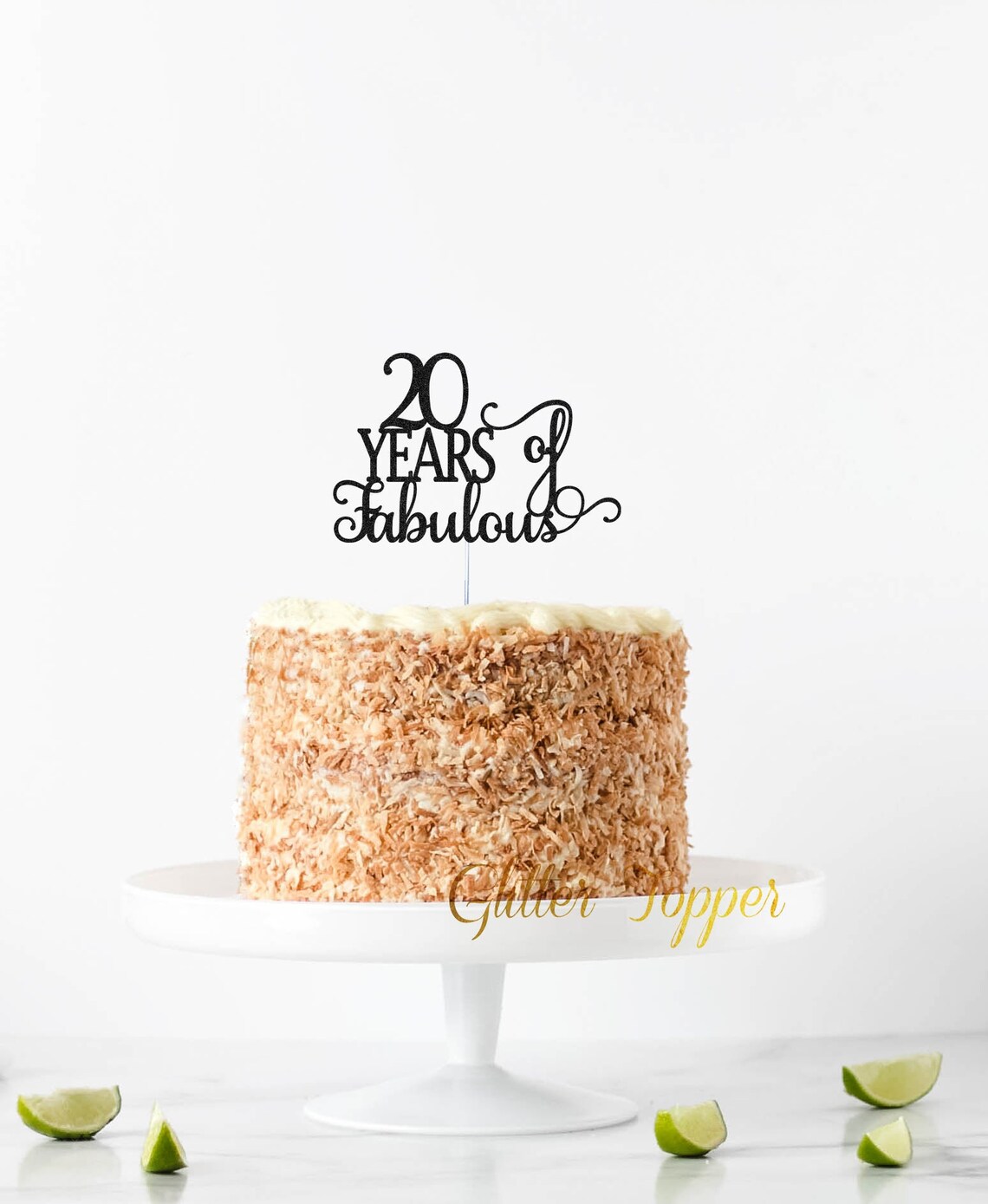 20 Years of Fabulous 20th Birthday 20th Birthday 20 Cake | Etsy