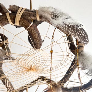 Handmade Native American Dream Catcher . Southwest Wall Art . Native ...