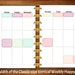 Autumn Half Box Quarter Box Classic Weekly Vertical - Etsy