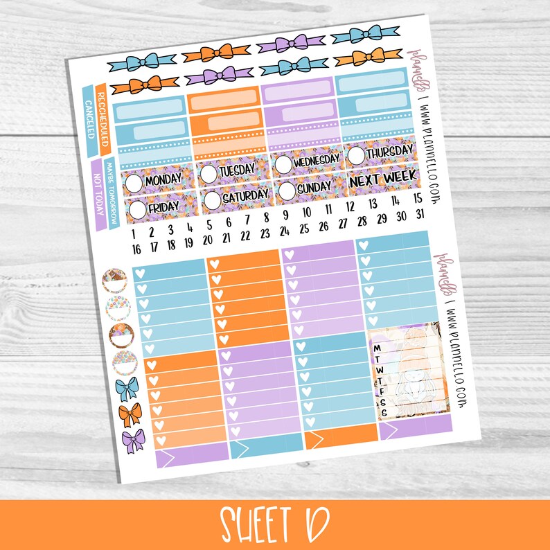 Woodland Animals Erin Condren Printable Planner Stickers - Etsy