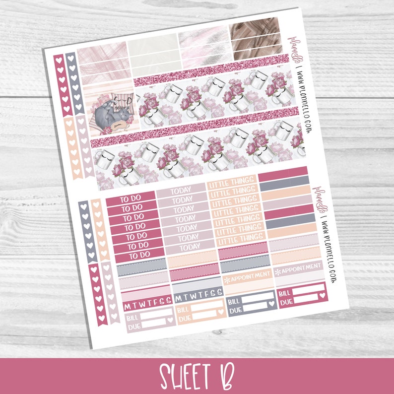 Printable Sticker Kit Erin Condren Printable Planner | Etsy