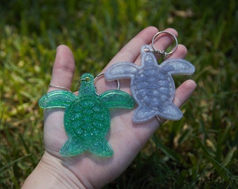 Sea Turtle Key Chain - Etsy