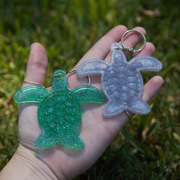 Sea Turtle Key Chain - Etsy