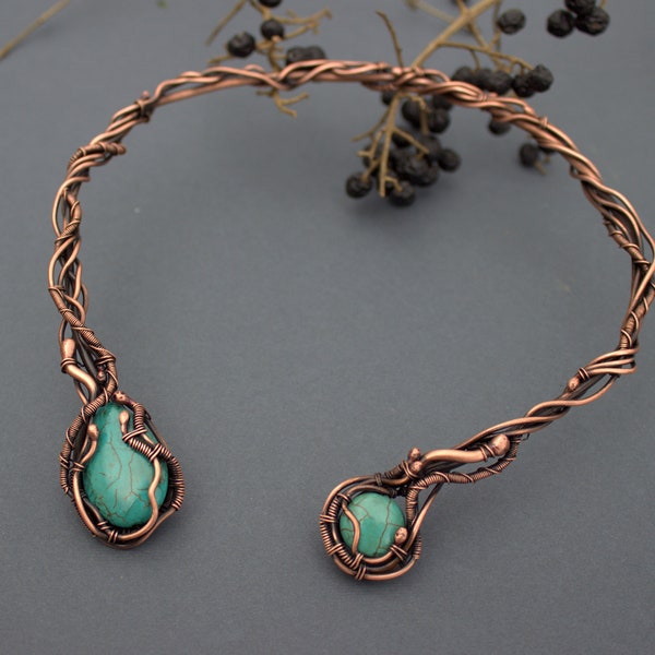 Copper Collar - Etsy