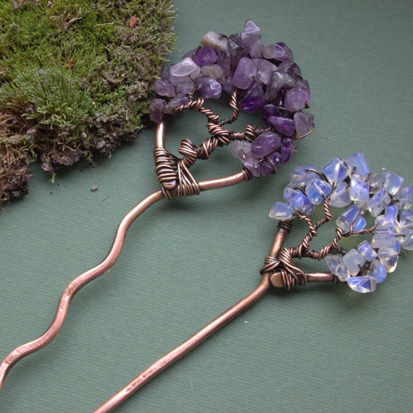 Copper Hair Pin - Etsy