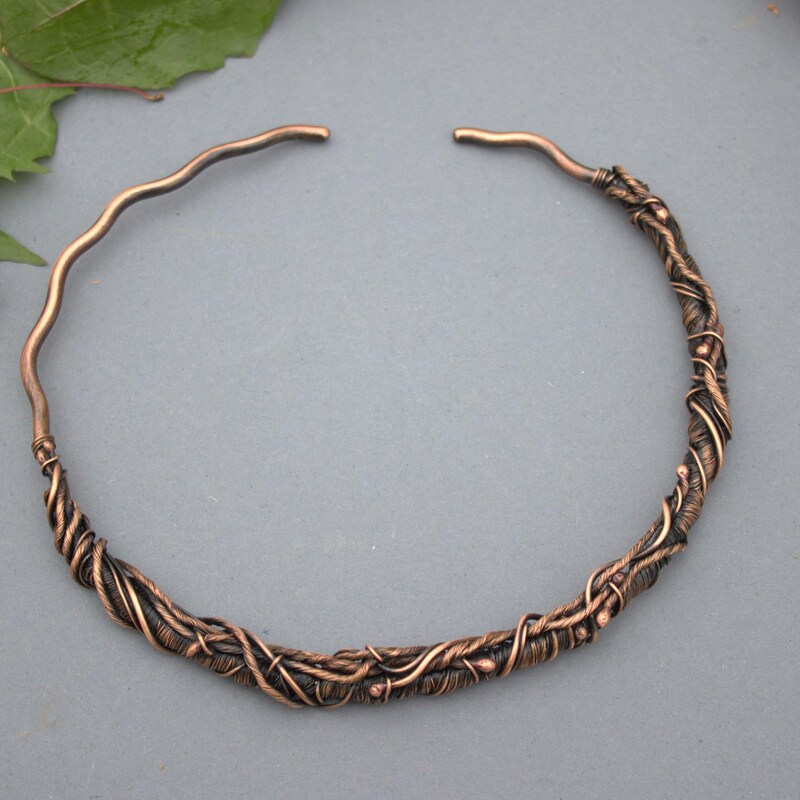 Copper Collar - Etsy