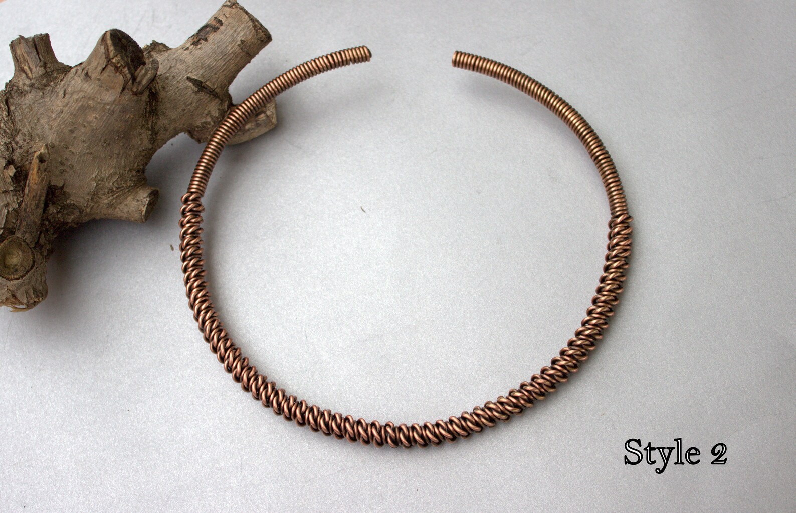 Copper Neck Torc Viking Torc Nordic Torc Torque Necklace - Etsy