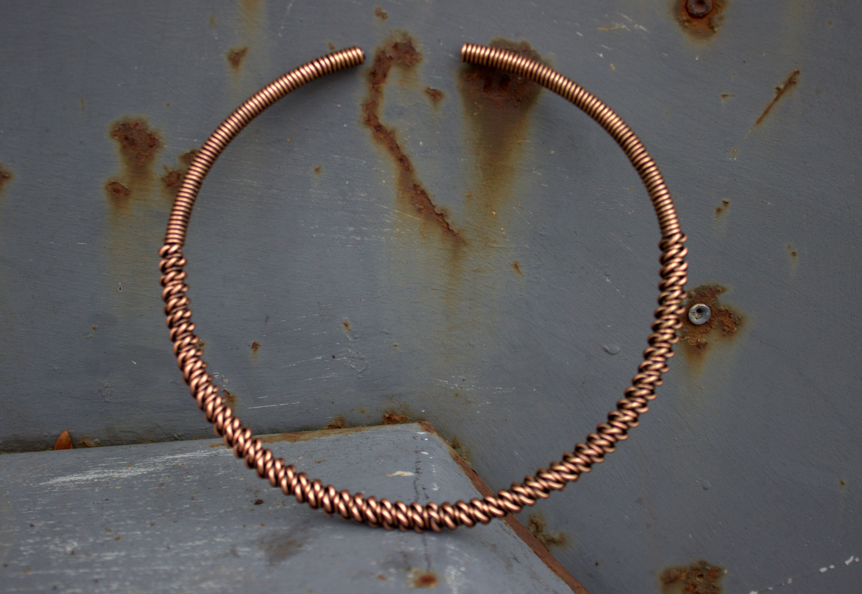 Copper Neck Torc Viking Torc Nordic Torc Torque Necklace | Etsy