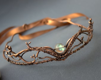 Copper Tiara | Etsy