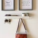 Entryway Organizer Modern Coat Rack Mid Century Key Rack Hall - Etsy