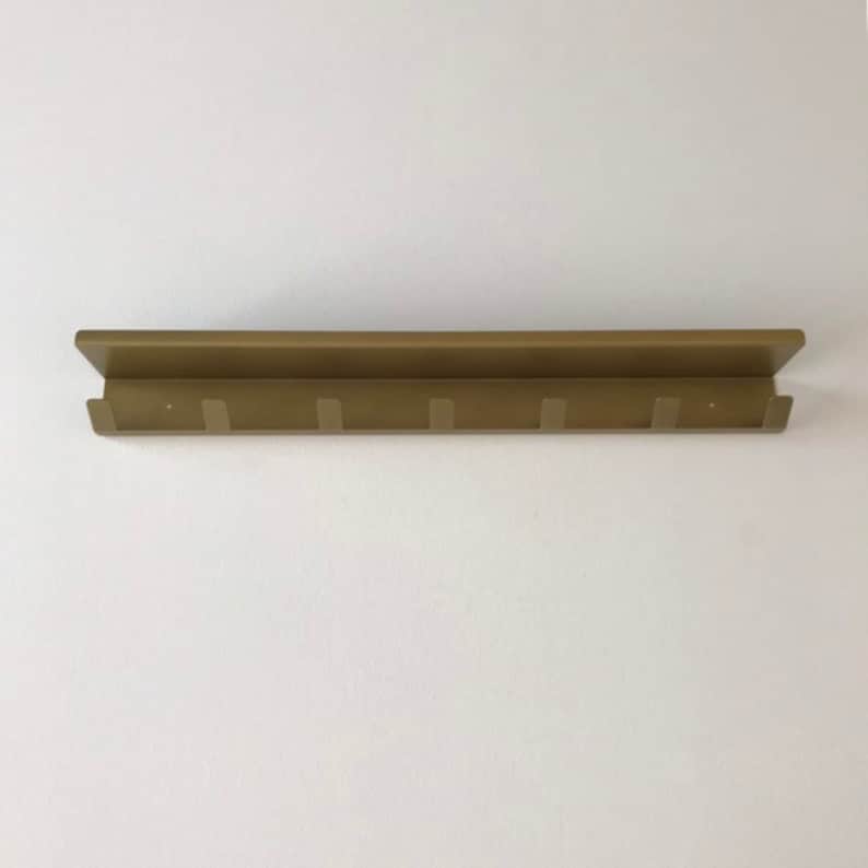 Entryway Organizer Modern Coat Rack Mid Century Key Rack Hall | Etsy